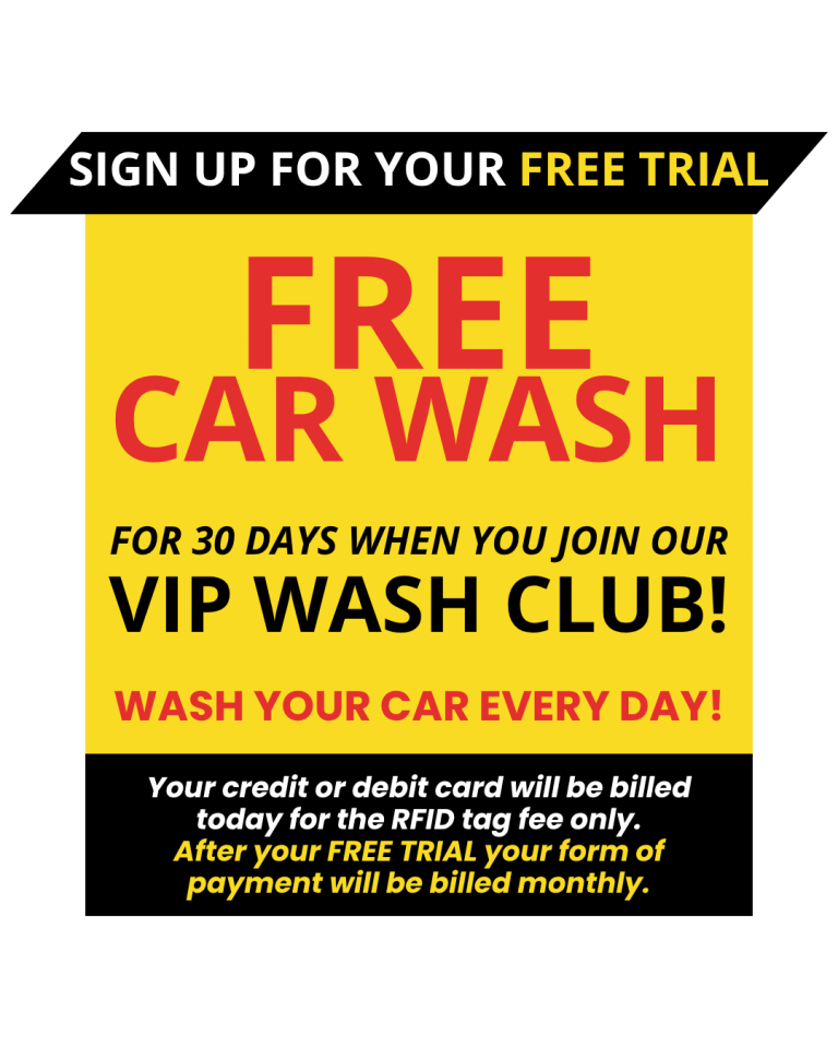 VIP Wash Club | Unlimited Car Wash Membership at Prestige Car Wash
